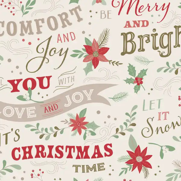 Merry & Bright Christmas Gift Wrapping Paper | 3M Roll | Recyclable ...