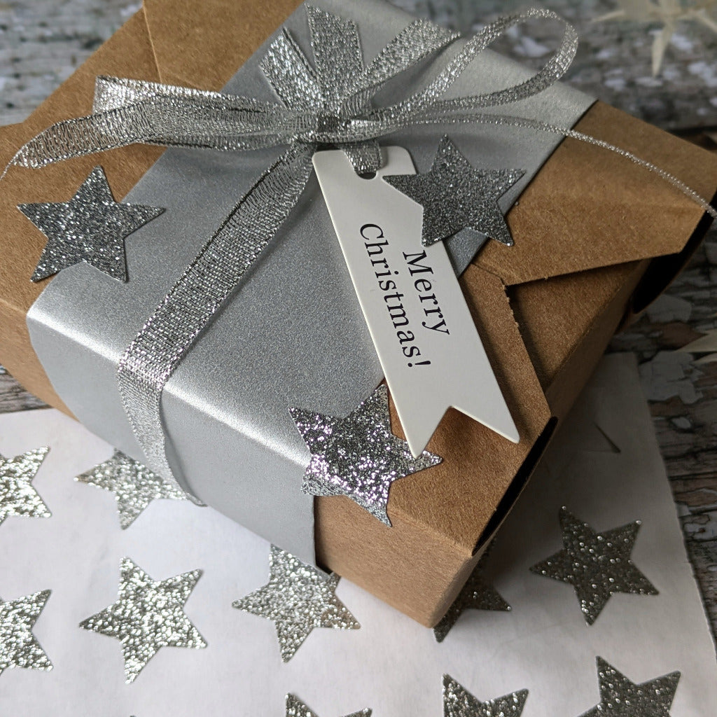 Silver Recycled Wrapping Paper - 3m x 50cm | Eco Friendly Christmas ...