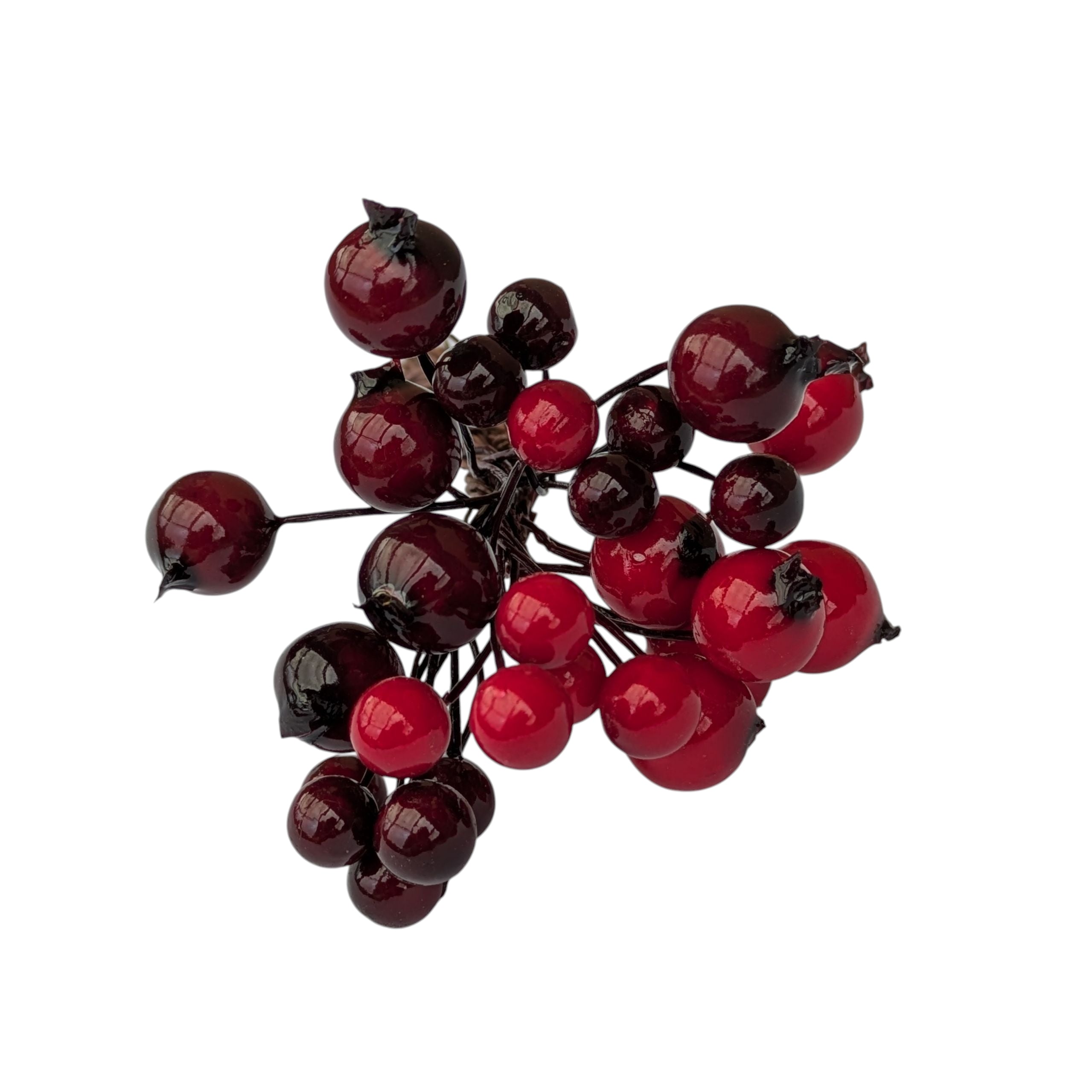 Decorative Faux Berry Wire Picks, Mixed Bundle – The Danes