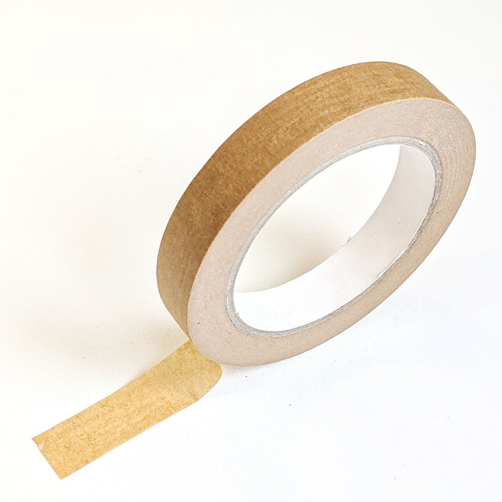 Plain Kraft Paper Tape - Eco Friendly 19mm x 50mtr – The Danes