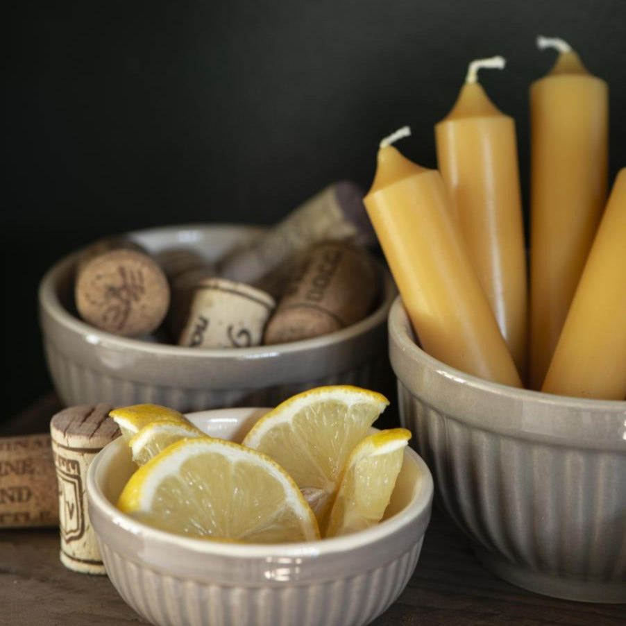10 Short Dinner Candles | Mustard Yellow – The Danes